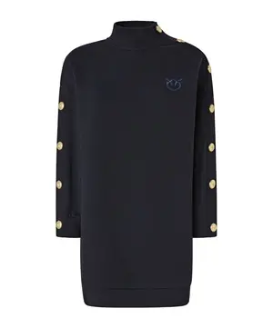 Pinko Buttoned Maxi Sweater