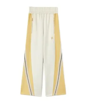Palm Angels Logo Embroidered Colour-blocked Track Pants