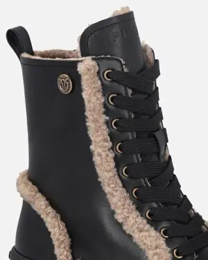 Pinko Round-toe Zipped Boots