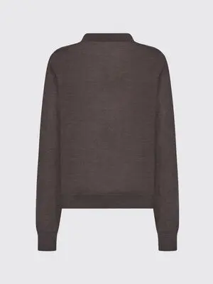 THE ROW Long Sleeve Polo Shirt