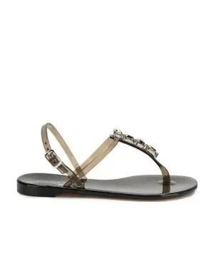 Casadei Jelly Crystal-embellished Sandals