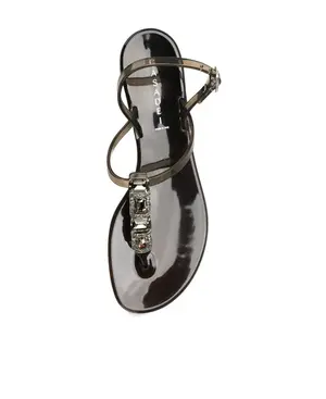 Casadei Jelly Crystal-embellished Sandals