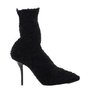 Dolce & Gabbana Shearling Pointed-toe Boots