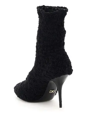 Dolce & Gabbana Shearling Pointed-toe Boots