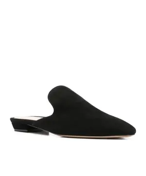 GIANVITO ROSSI Nubuck Mules