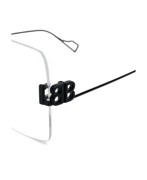 Balenciaga Rimless Square Glasses And Frames