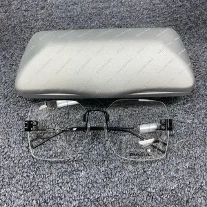 Balenciaga Rimless Square Glasses And Frames