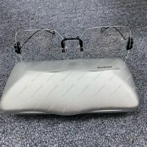 Balenciaga Rimless Square Glasses And Frames