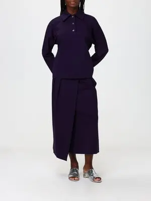 Liviana Conti Belted Midi Skirt
