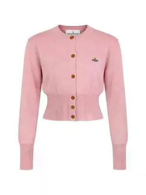 VIVIENNE WESTWOOD Bea Cropped Cardigan - Pink