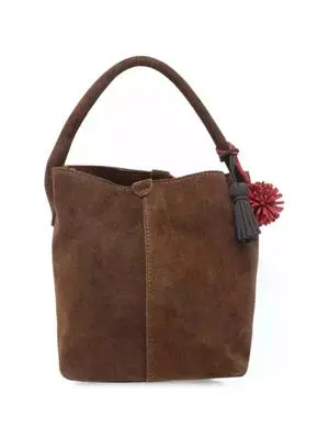 D.a.t.e. Paniere Tassel-detail Suede Bucket Bag
