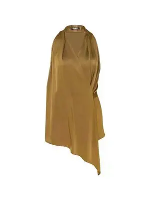 CLUB21 COLLECTION Clemence Asymmetric Wrap Top