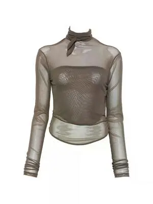 LEMAIRE Ballerina Foulard Transparent-effect Top