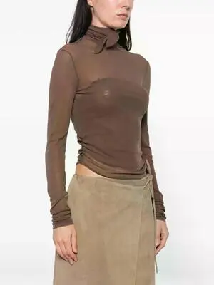 LEMAIRE Ballerina Foulard Transparent-effect Top