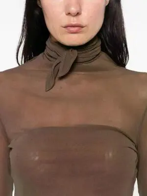 LEMAIRE Ballerina Foulard Transparent-effect Top
