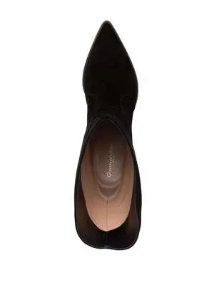 GIANVITO ROSSI Denver Pointed-toe High Heel Boots
