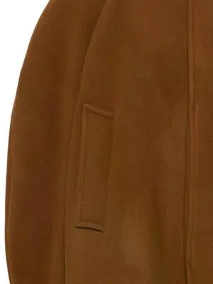 HED MAYNER Button-fastening Raglan-sleeve Jacket - Brown