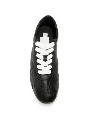 TOTEME Stitched Leather Sneakers