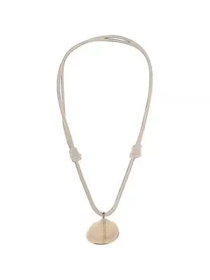 DEZSO Diamond And Shell Necklace
