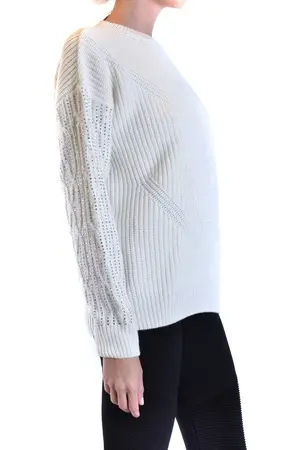 Philipp Plein Crystal-embellished Knitted Jumper