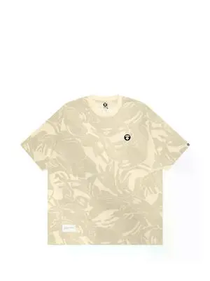 AAPE BY *A BATHING APE Moonface Camouflage-print T-shirt
