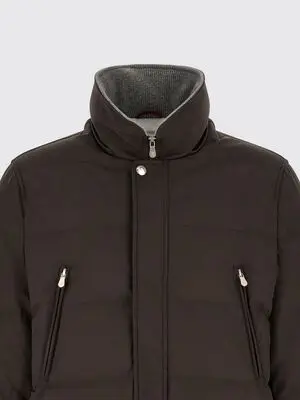 Brunello Cucinelli Down Jacket - Brown