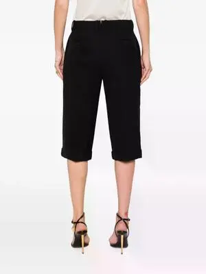 TOM FORD Pressed-crease Turned-up Trousers