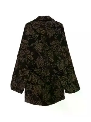BARBARA BOLOGNA Floral-jacquard Coat
