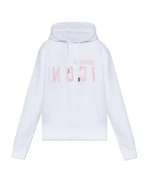 Dsquared2 Icon Printed Drawstring Hoodie