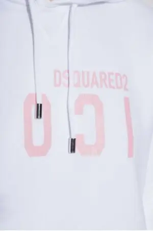 Dsquared2 Icon Printed Drawstring Hoodie