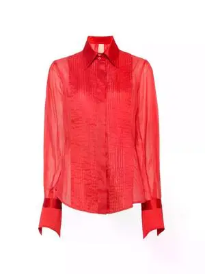 Gianfranco Ferre 1990s Pleated-panel Shirt