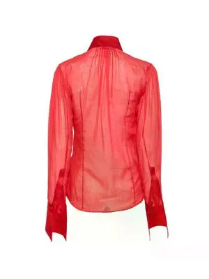 Gianfranco Ferre 1990s Pleated-panel Shirt