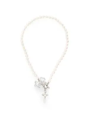 VIVIENNE WESTWOOD Rigoberta Orb-pendant Necklace - Silver