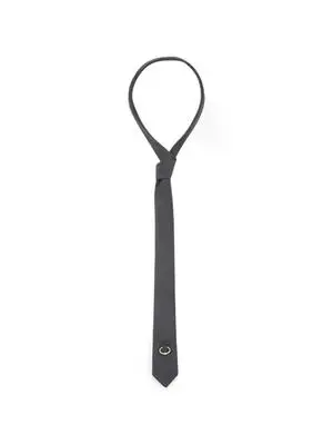 John Richmond Ring-detail Tie