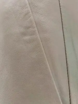 ALYSI Wide-leg Leather Trousers