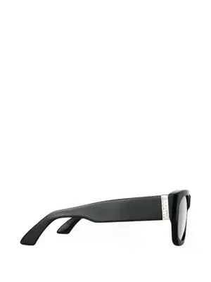 BUGATTI Logo-plaque Square-frame Glasses