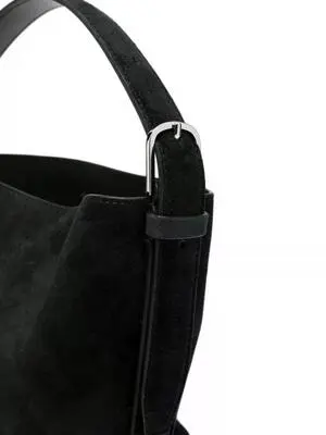 TOTEME Belted Suede Tote Bag