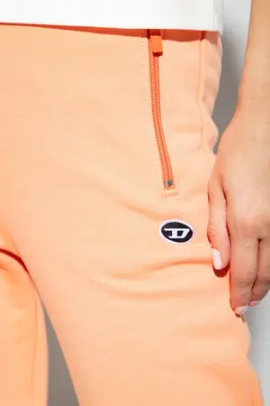 DIESEL® Flared Cotton Joggers