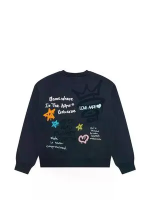 AAPE BY *A BATHING APE Aapeunvs Moonface Sweatshirt
