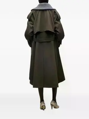 Victoria Beckham Double-breasted Belted Trench Coat