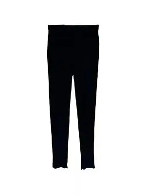 Giorgio Armani Ribbed Knit Slim Fit Trousers