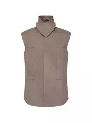 Rick Owens High-neck Sleeveless Vest