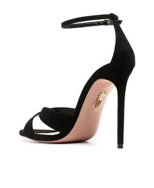 AQUAZZURA Divine 105mm Suede Sandals