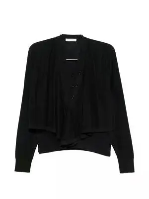 LEMAIRE Trompe L`oeil Button-down Cardigan