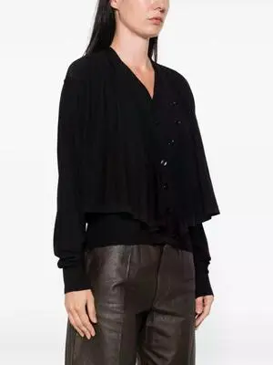 LEMAIRE Trompe L`oeil Button-down Cardigan