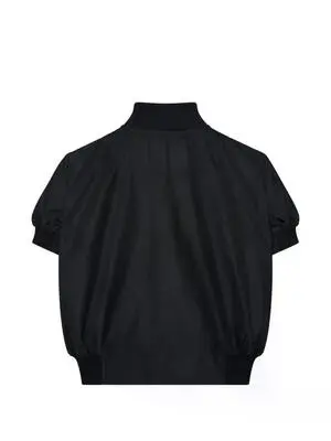 MELITTA BAUMEISTER Short-sleeve Bomber Jacket