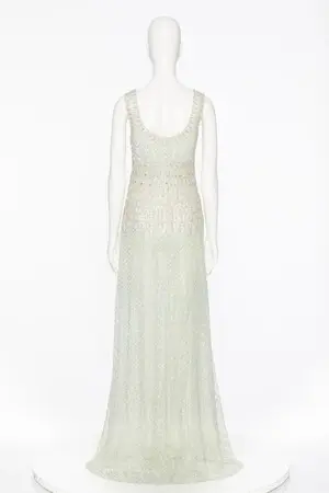 Valentino Garavani Embellished Sleeveless Evening Gown