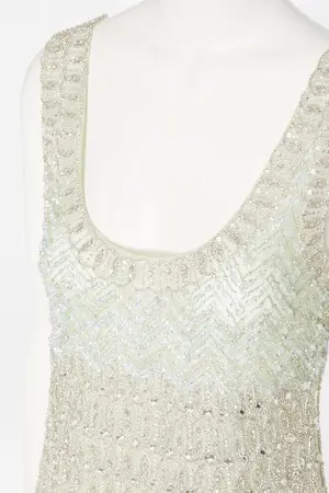 Valentino Garavani Embellished Sleeveless Evening Gown