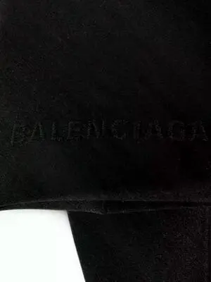 Balenciaga Logo-embroidered Satin-finish Headband