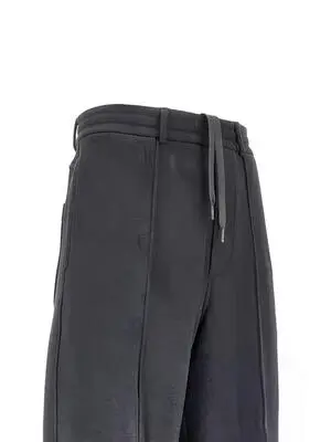 Emporio Armani Drawstring Pintuck Track Pants